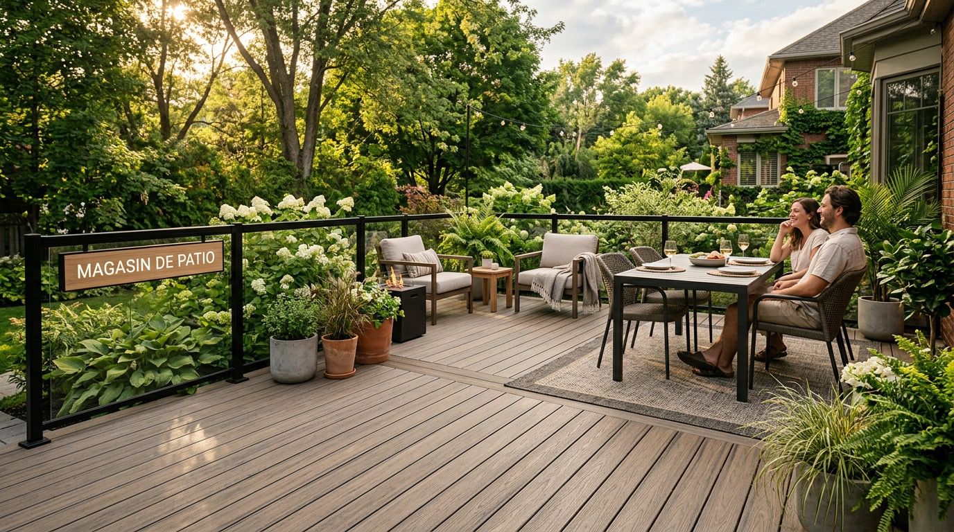 Réussir la parfaite réception estivale sur votre terrasse composite ...