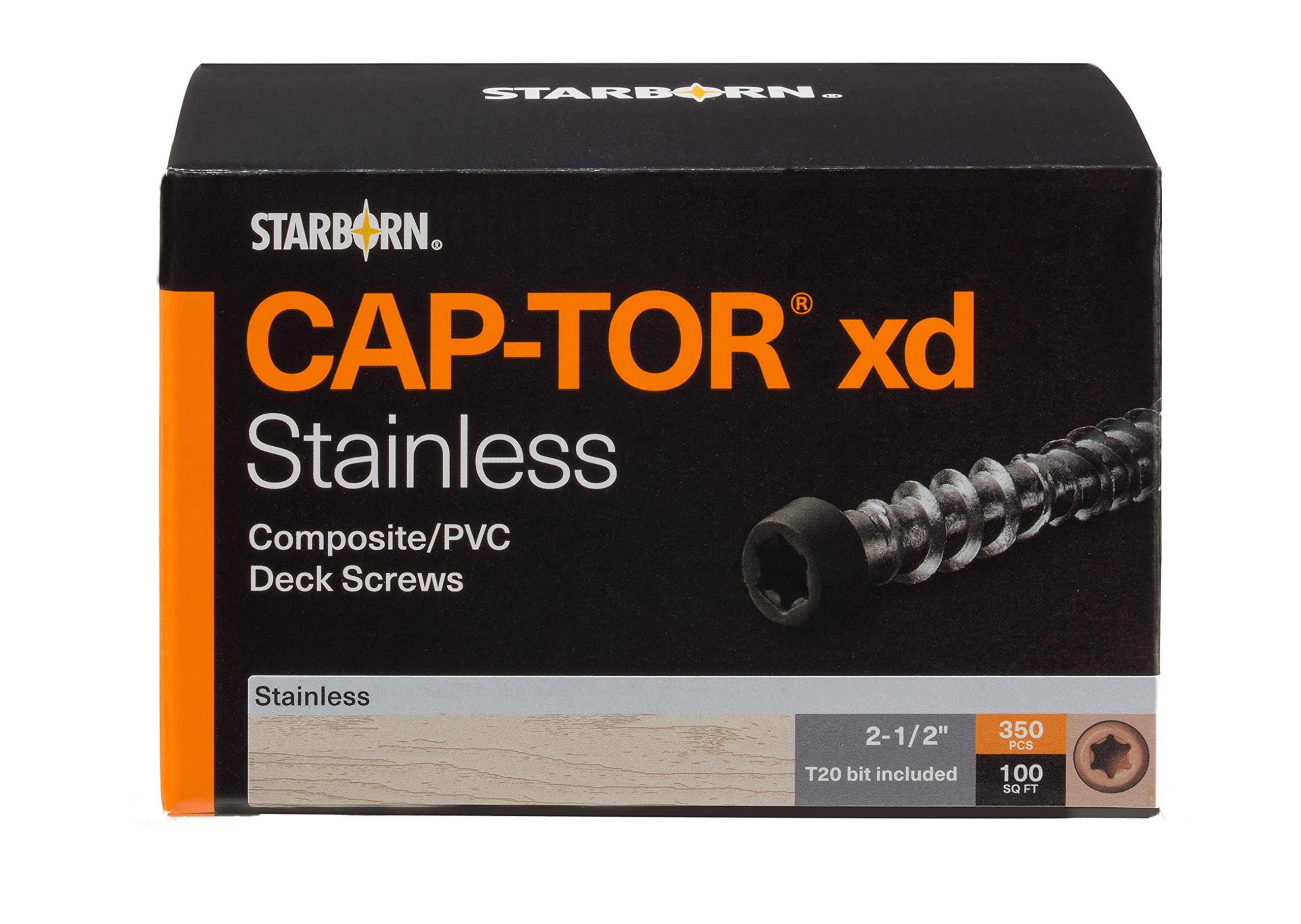 Cap-Tor xd STAINLESS - deck screws – Magasin de Patio et Terrasse en ...